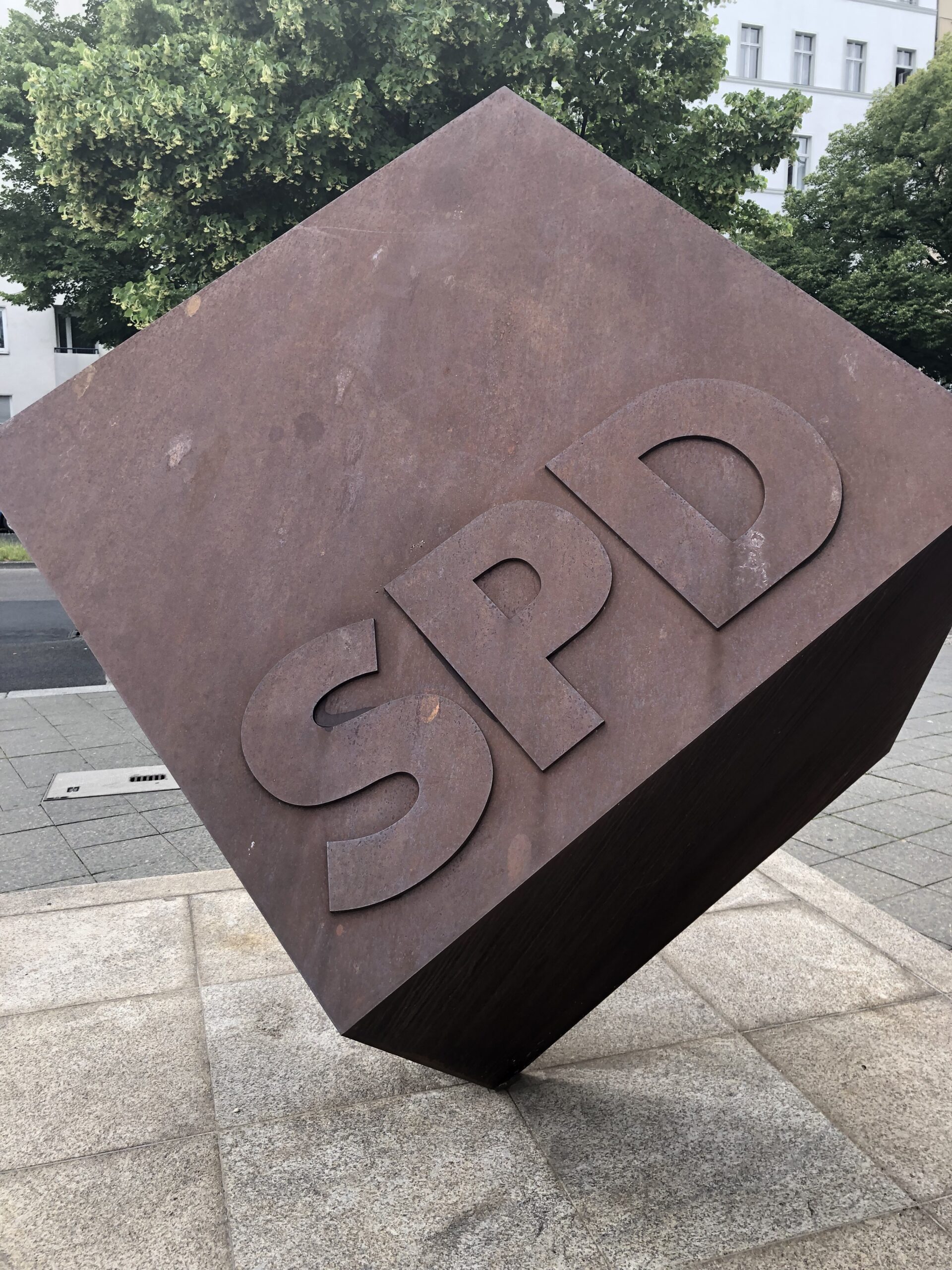 Rainer Fetting: Willy Brandt und die Berliner Mauer